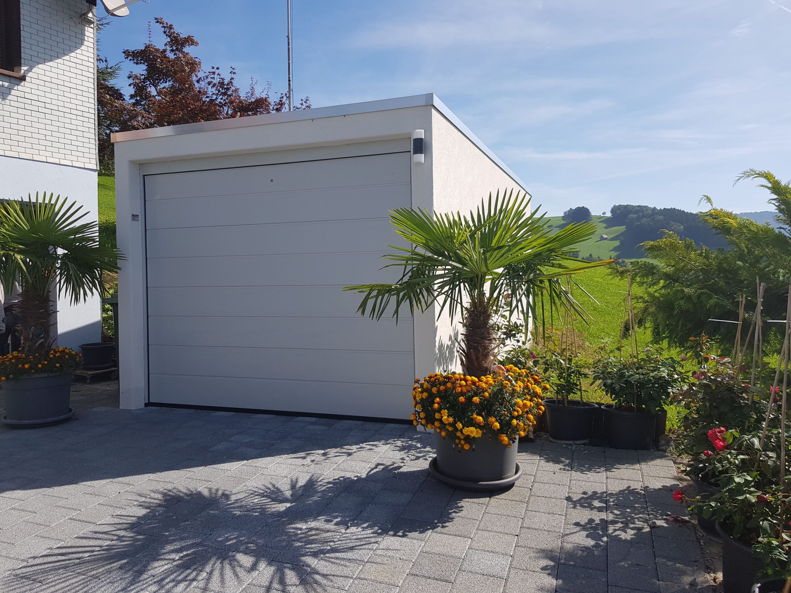 Freistehende Einzelgarage | Pfaff GmbH Fertiggaragen